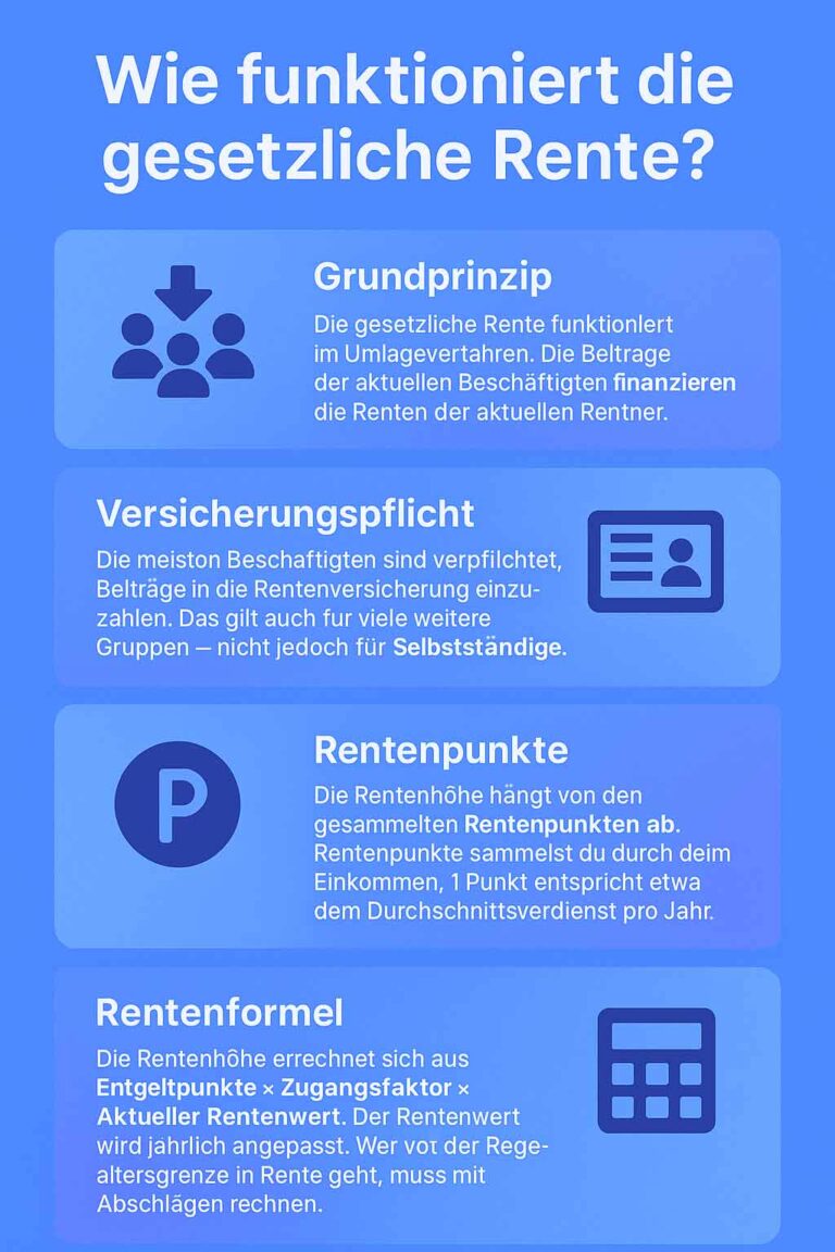 Gesetzliche Rente einfach erklärt: Wie funktioniert unser Rentensystem ...