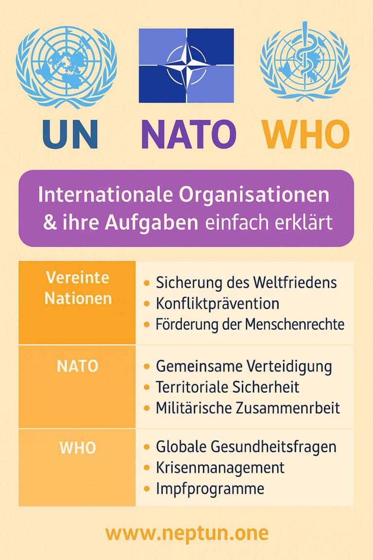 UN, NATO, WHO: Internationale Organisationen & ihre Aufgaben einfach ...